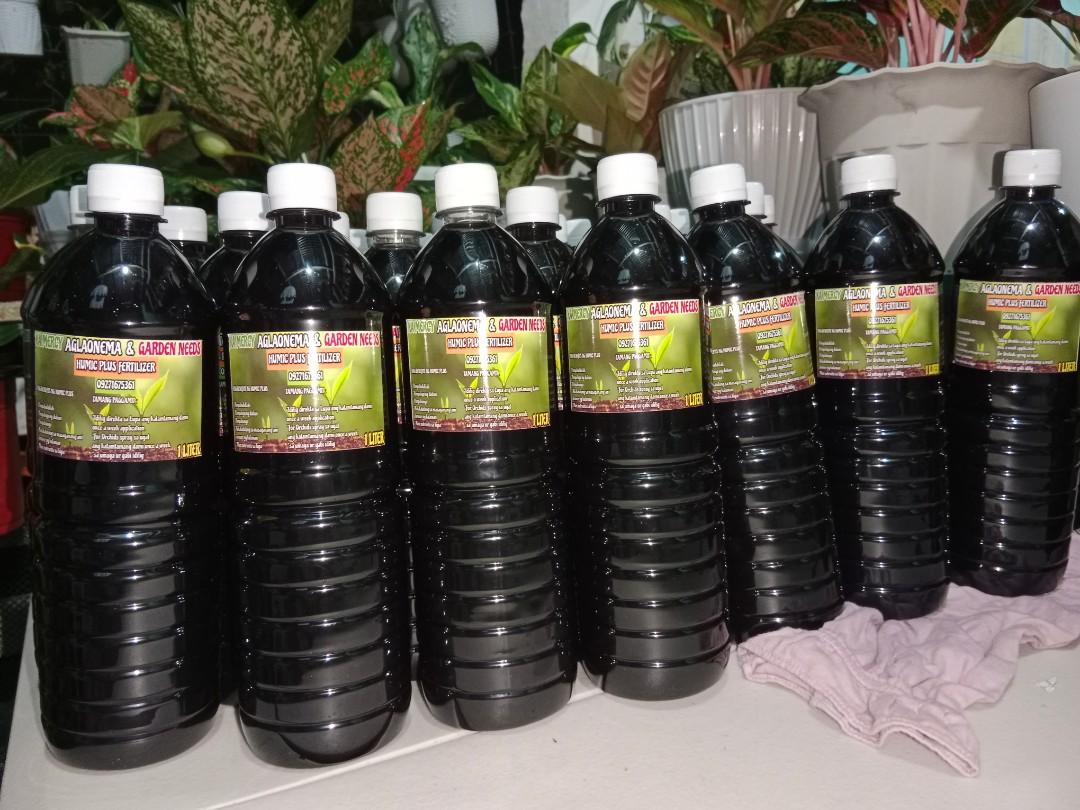 Humic plus.plants fertilizer 1 liter, Furniture & Home Living ...
