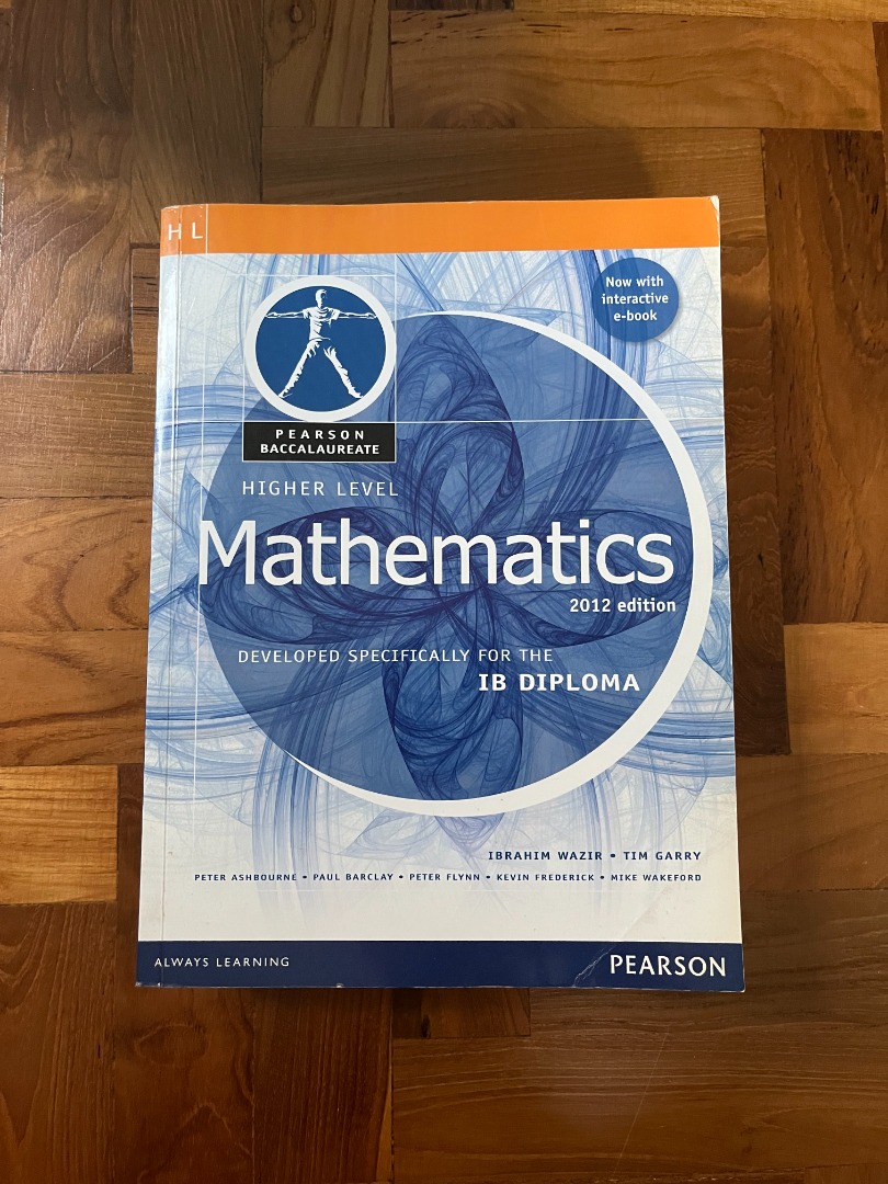 IB HL Mathematics, Hobbies & Toys, Books & Magazines, Textbooks on ...