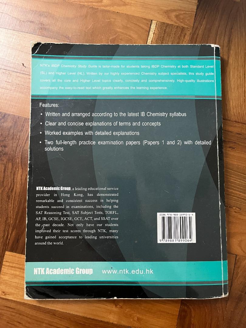 IBDP Chemistry Guide for both HL and SL, Hobbies & Toys, Books ...