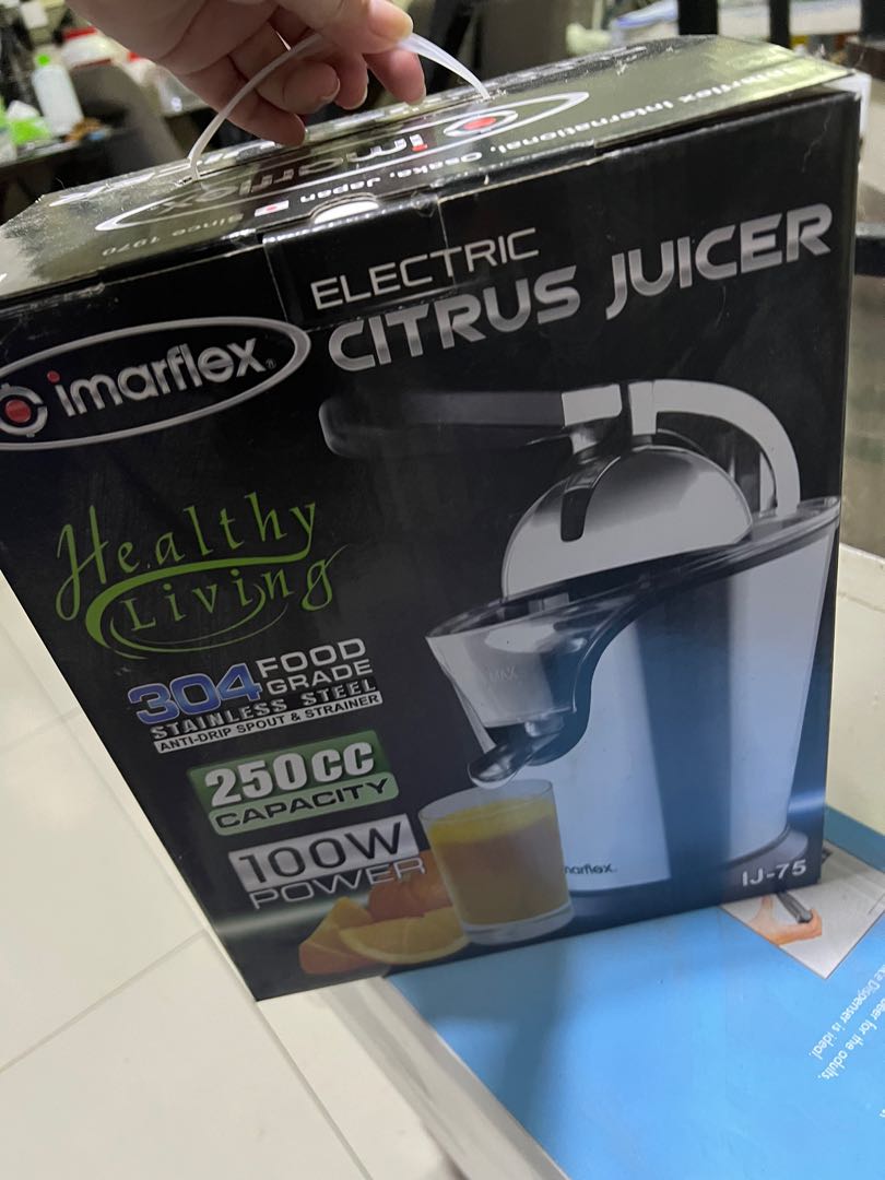 Imarflex Electric Citrus Juicer, TV & Home Appliances, Kitchen ...
