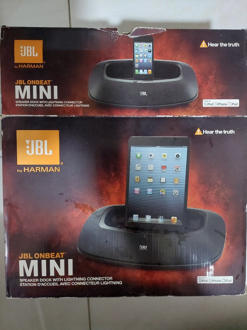 JBL Mini Speaker Dock, Audio, Soundbars, Speakers & Amplifiers on Carousell