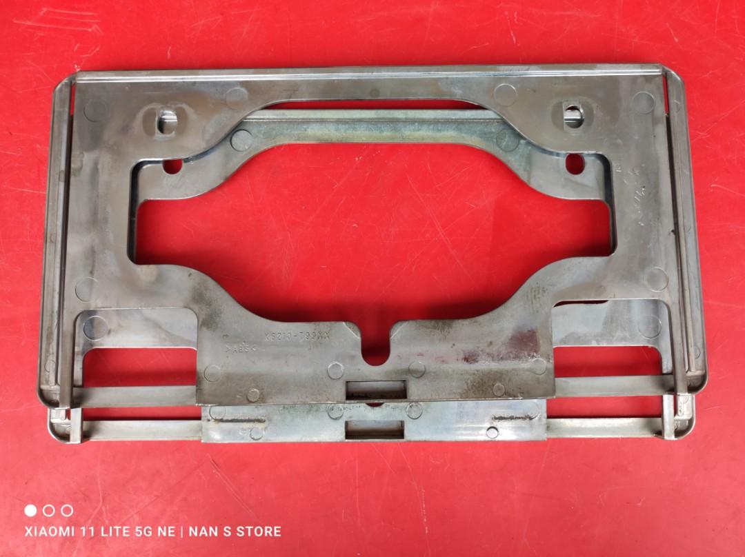 JDM plate holder chrome nissan jepun, Auto Accessories on Carousell