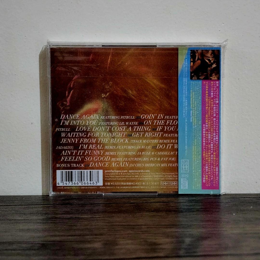 Jennifer Lopez Dance Again The Hits, Hobbies & Toys, Music & Media, CDs ...