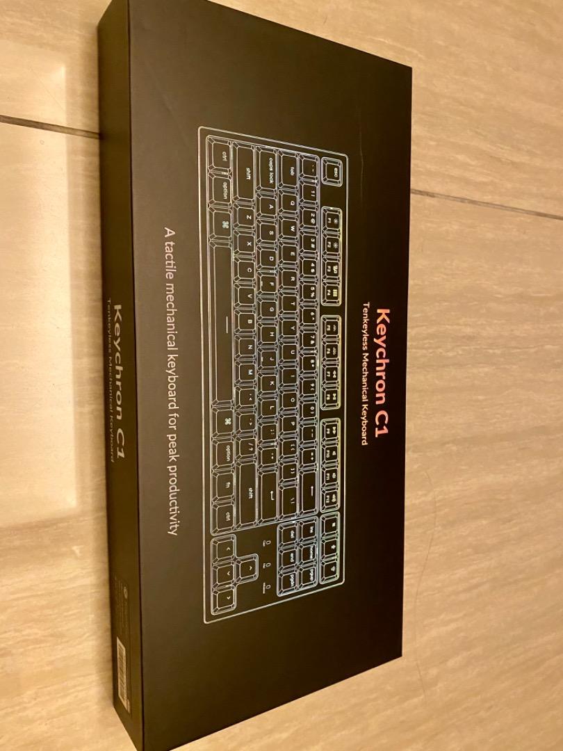 Keychron C1 Tenkeyless Mechanical Keyboard, 電腦＆科技, 電腦周邊及配件, 電腦鍵盤及相關產品 ...