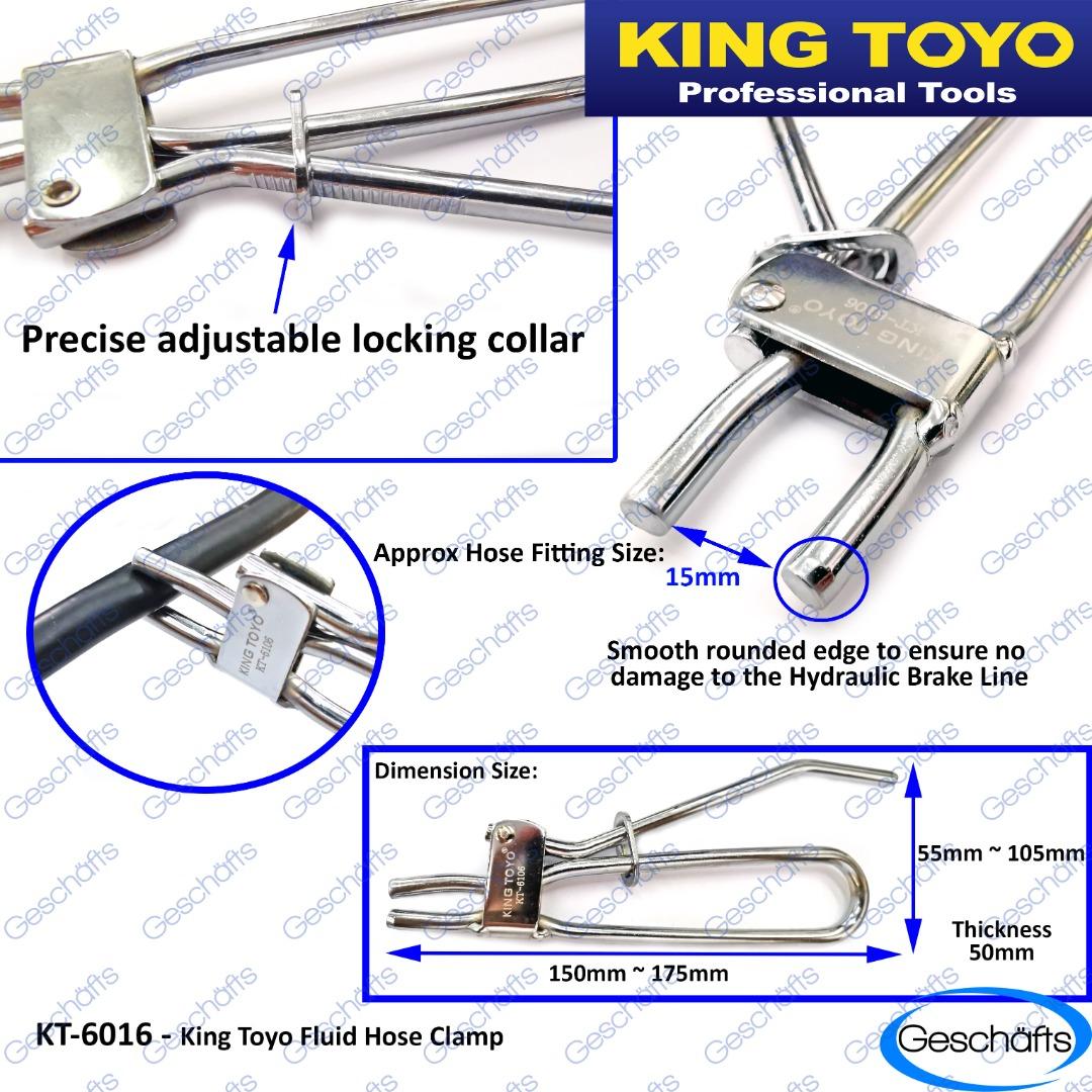 King Toyo Fluid Hose Clamp, Furniture & Home Living, Home Improvement ...