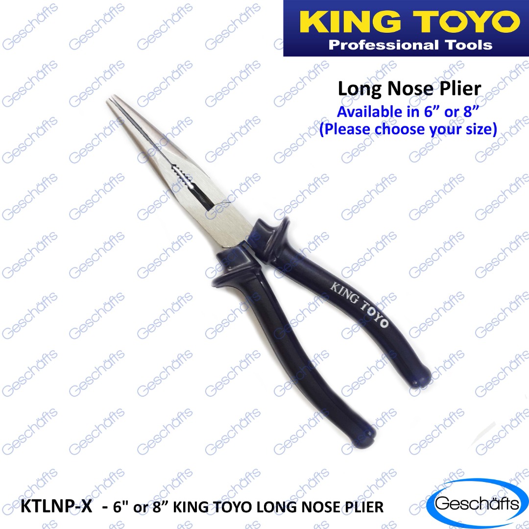 King Toyo Long Nose Plier, Furniture & Home Living, Home Improvement & Organisation, Home ...