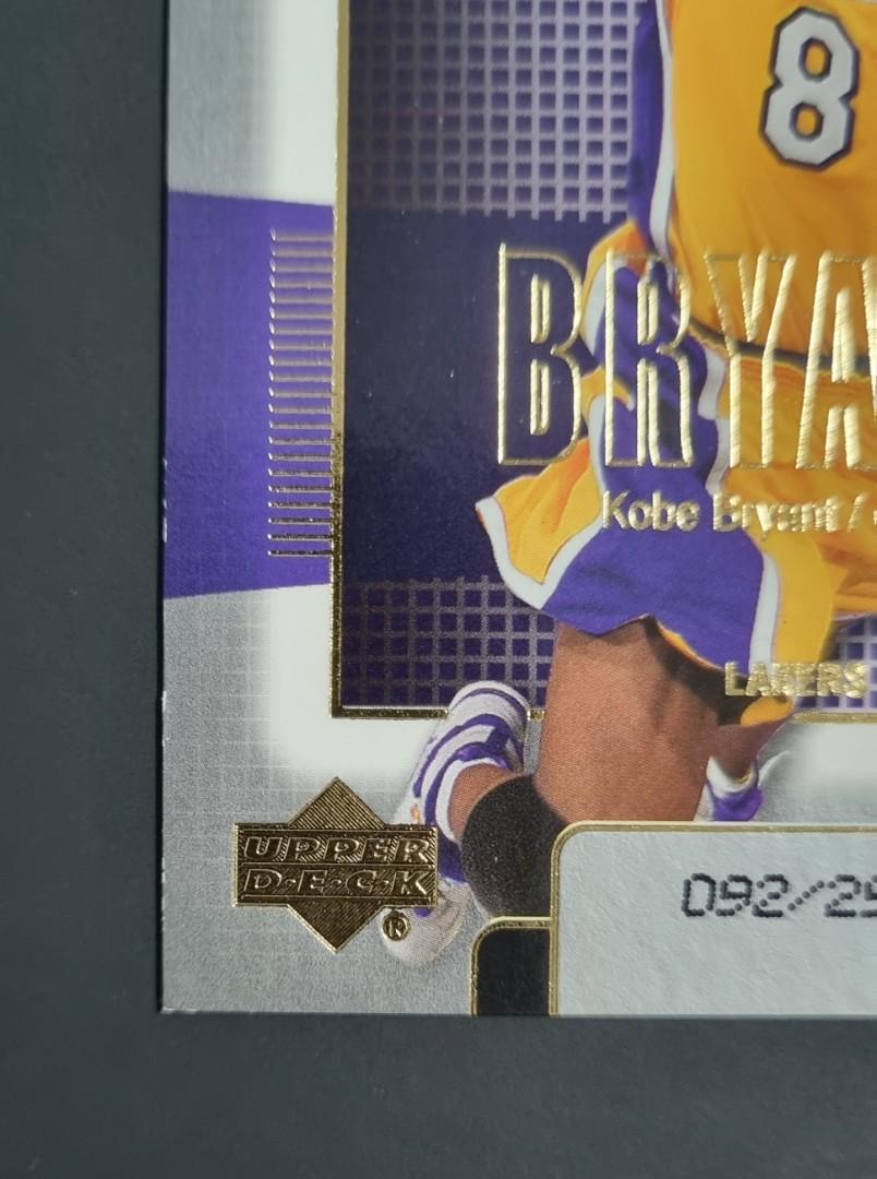 Kobe Bryant Finite Gold Numbered Card, Hobbies & Toys, Toys & Games on ...