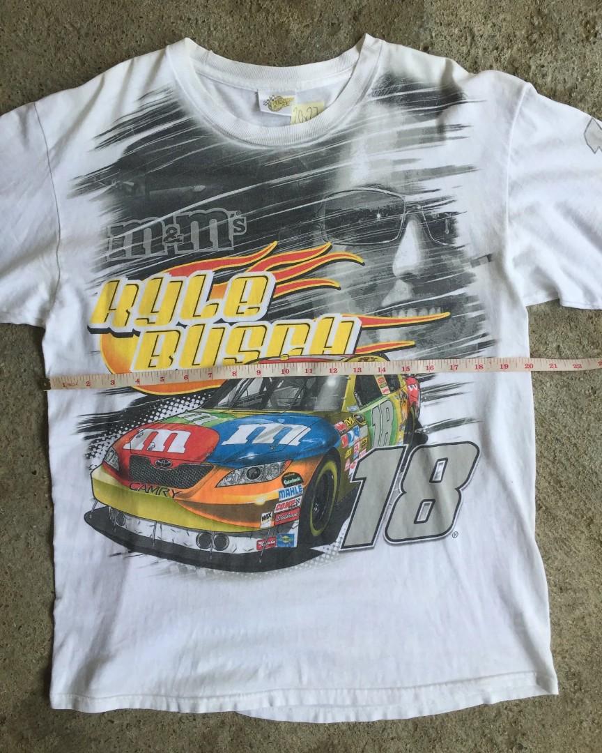 Kyle Busch Nascar AOP, Men's Fashion, Activewear on Carousell