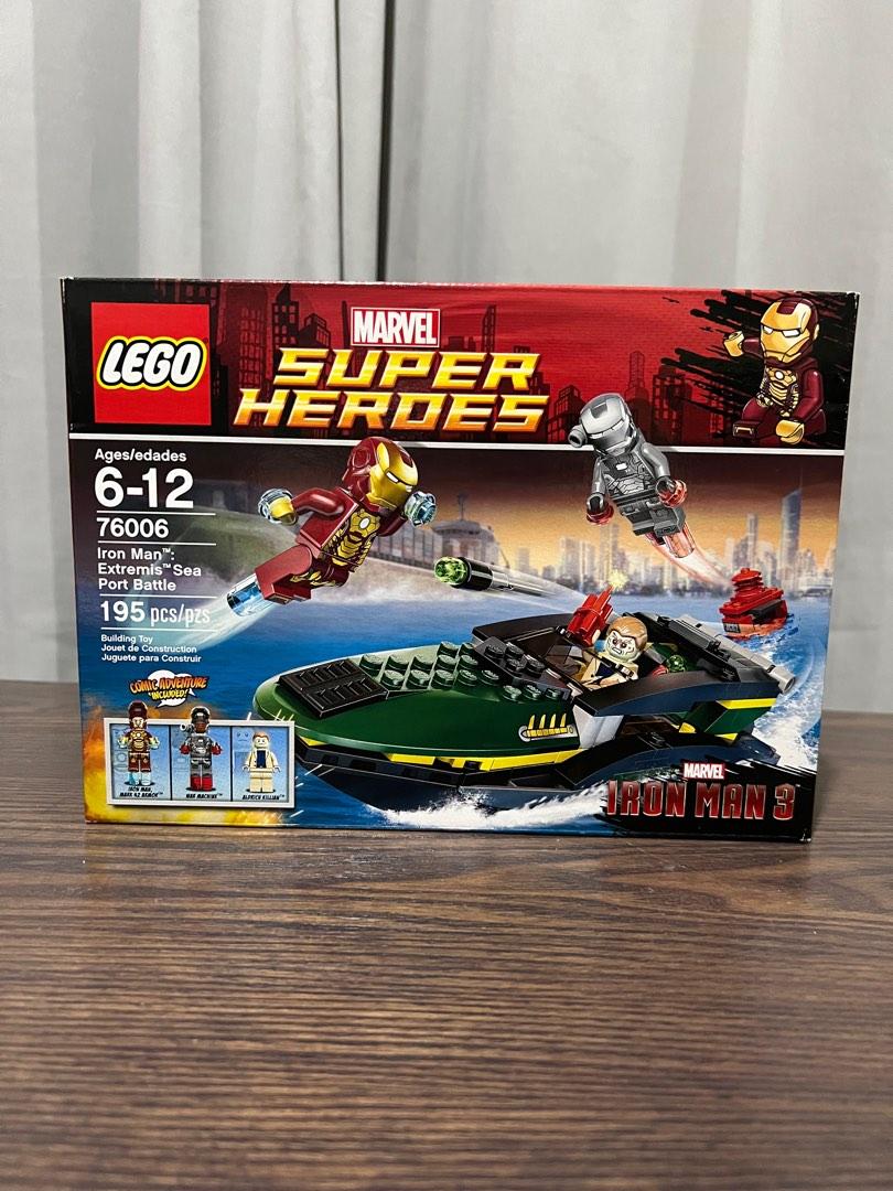 LEGO 76006: Ironman: Extremis Sea Port Battle, Hobbies & Toys, Toys ...