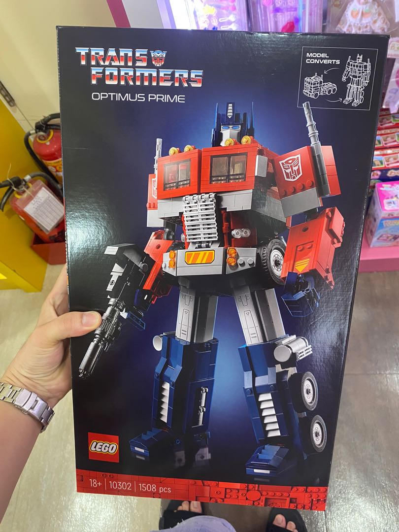 LEGO 樂高 10302 Optimus Prime 變形金剛 柯博文, 健康及營養品, 保健食品, 維他命及補充品在旋轉拍賣
