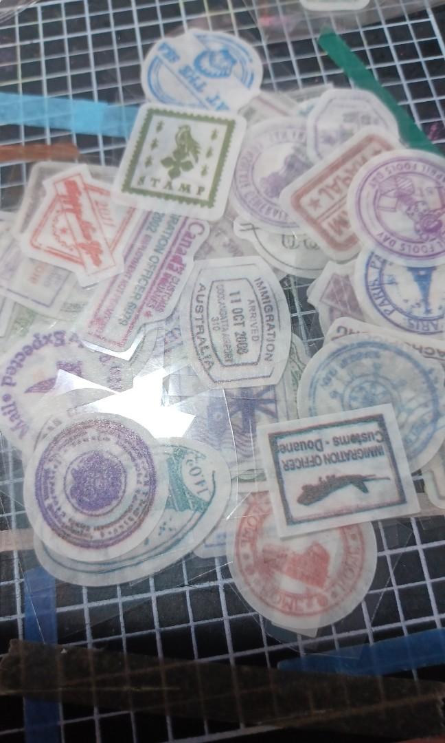 Little twin stars stickers and stamp stickers bujo, bullet journaling ...