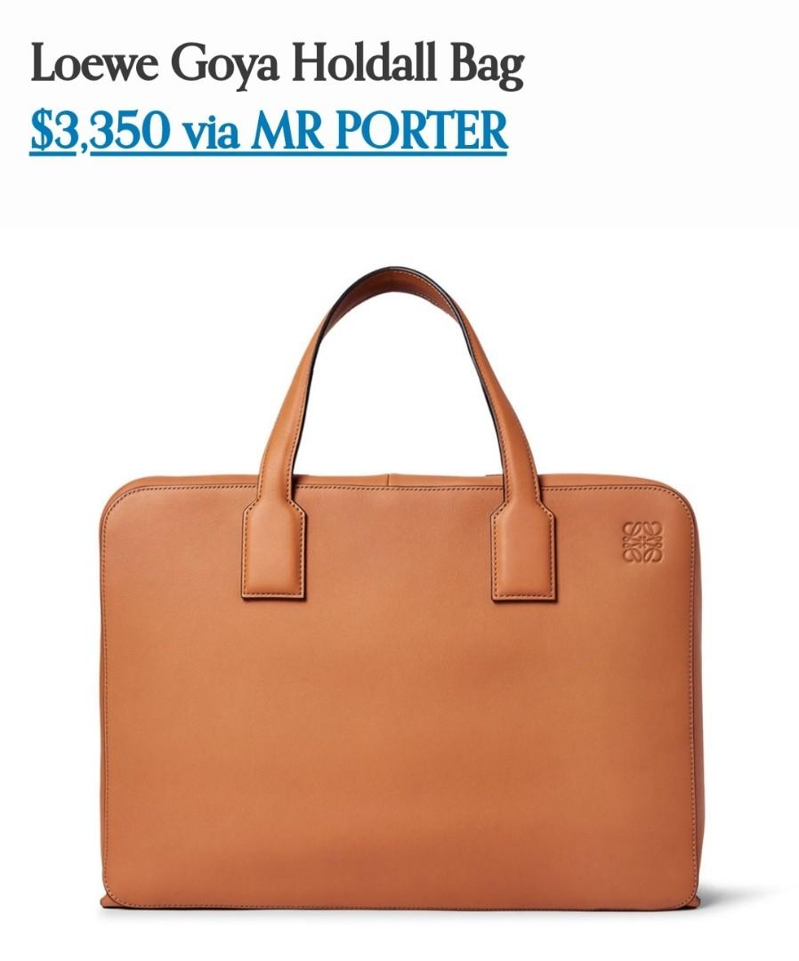 Loewe Goya Weekender Bag (Hazelnut) with Original Dustbag & Tags - 100% ...