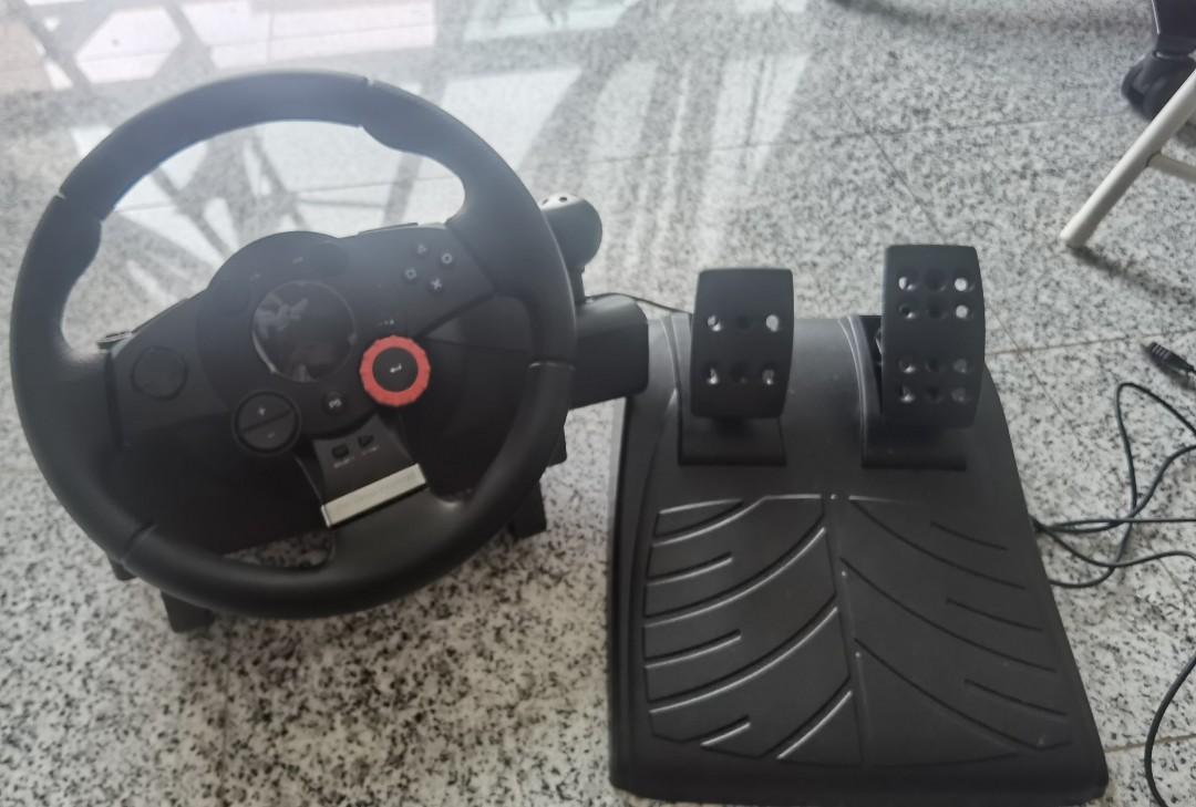 Logitech driving force GT PC compatible PS3, Video Gaming, Gaming ...