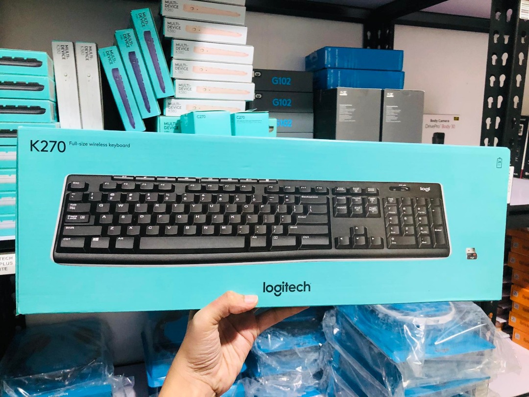 Logitech K270 Wireless Keyboard Computers And Tech Parts And Accessories Computer Keyboard On