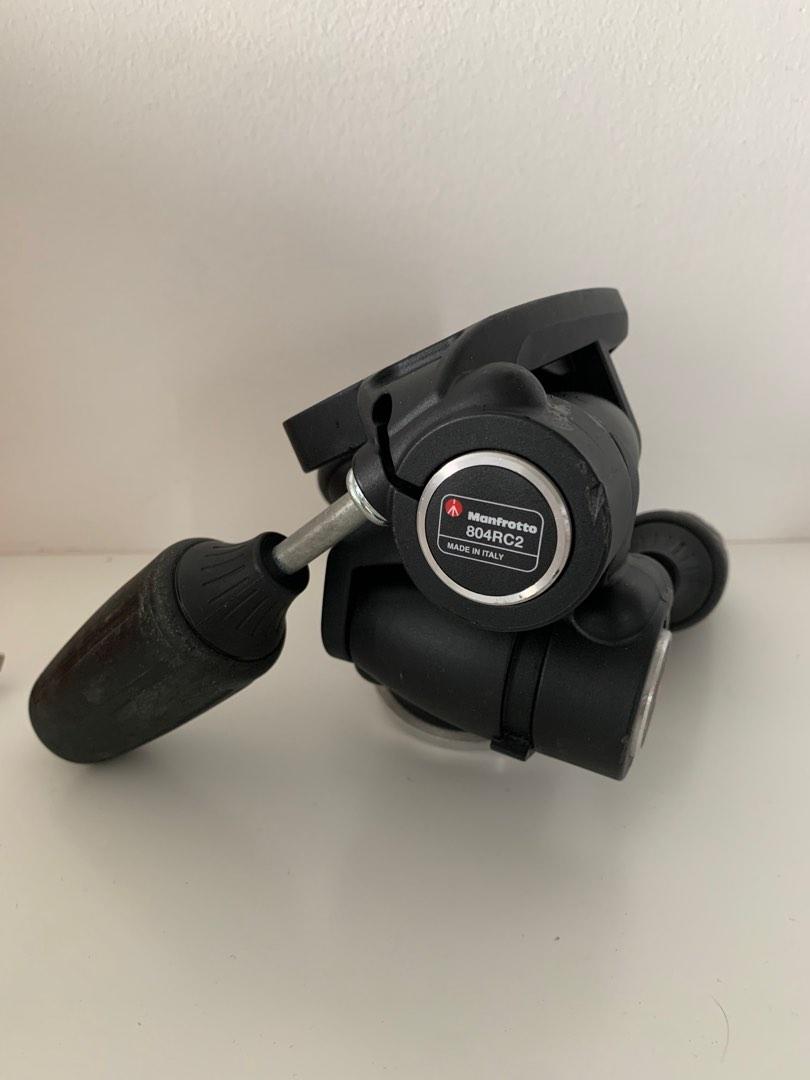 Manfrotto 804RC2 basic pan/ tilt head tripod head, Photography, Photography Accessories, Tripods ...