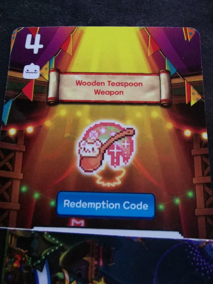 Maplesea 17th anni Wooden Teaspoon Weapon (Permanent), Video Gaming ...