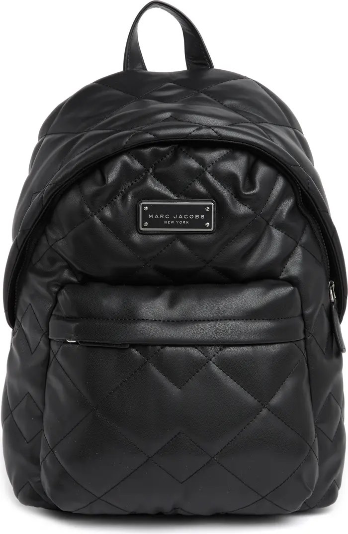 MARC JACOBS Quilted Backpack, Men's Fashion, Bags, Backpacks on Carousell