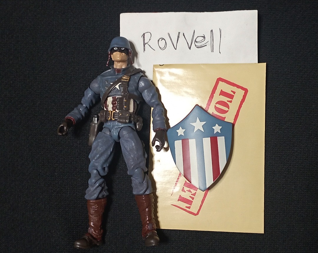 Marvel Universe 3.75" WW2 Captain America, Hobbies & Toys, Toys & Games ...