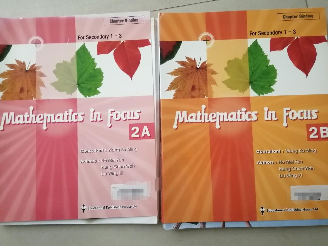 Mathematics in Focus 2A 2B, 興趣及遊戲, 書本 & 文具, 教科書 - Carousell