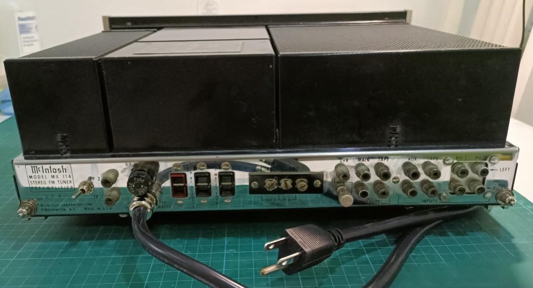 McIntosh mx114 preamplifier with FM tuner preamp, Audio, Soundbars ...