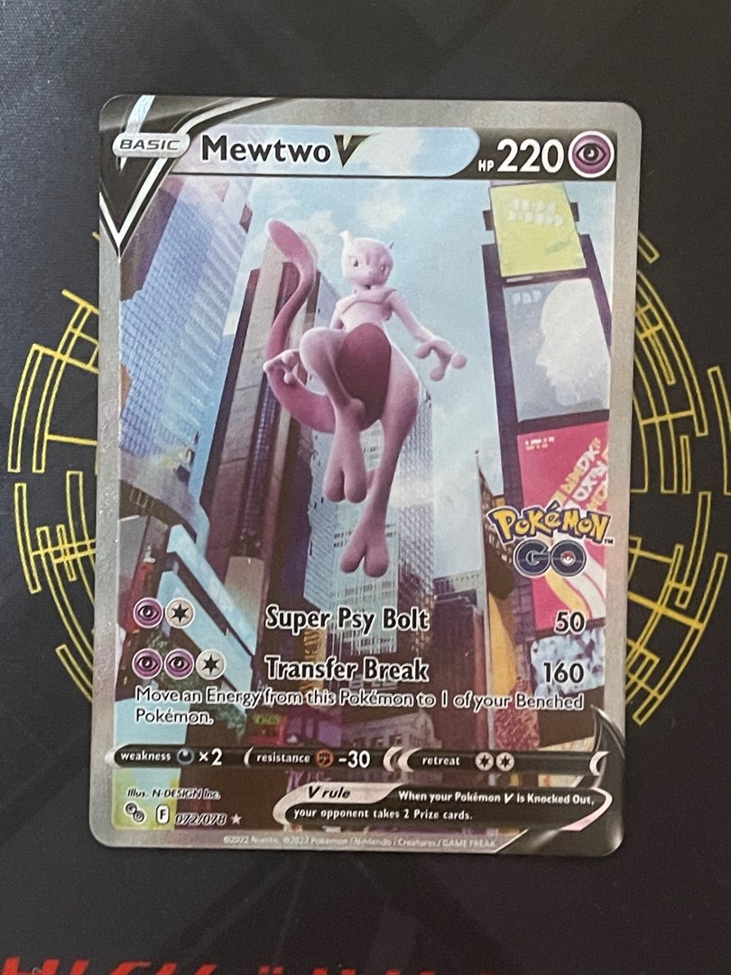 mewtwo v alt art, Hobbies & Toys, Toys & Games on Carousell