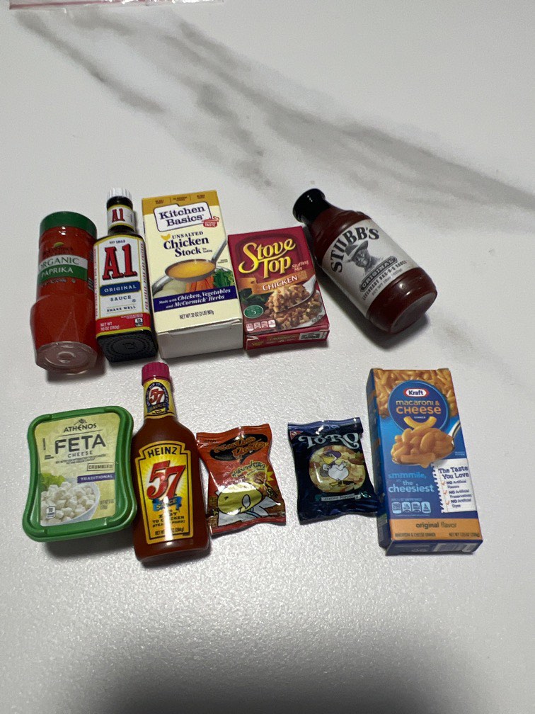 Mini Brands Food Paprika A1 Chicken Stock Miniatures, Hobbies & Toys ...