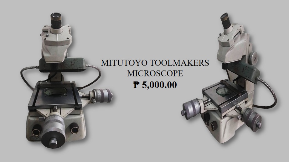 MITUTOYO TOOLMAKERS MICROSCOPE, Commercial & Industrial, Industrial ...