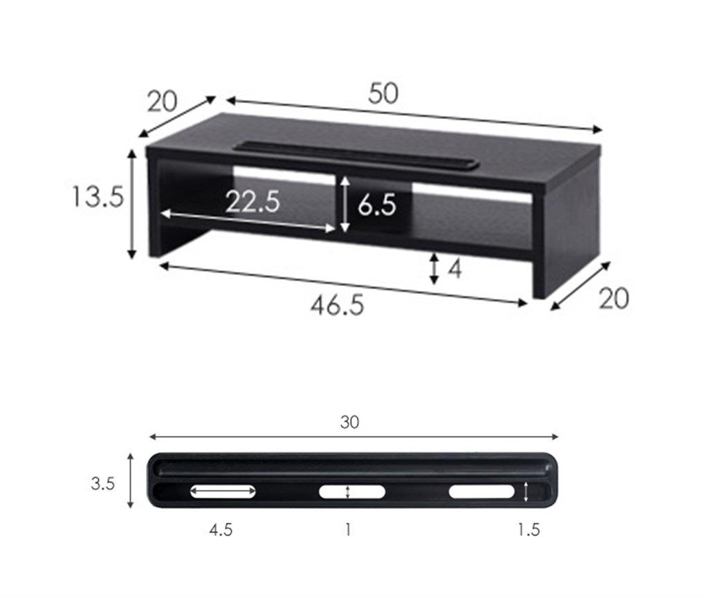 Monitor Laptop Elevated Stand Rise for Ergonomic Computer Work Desk ...