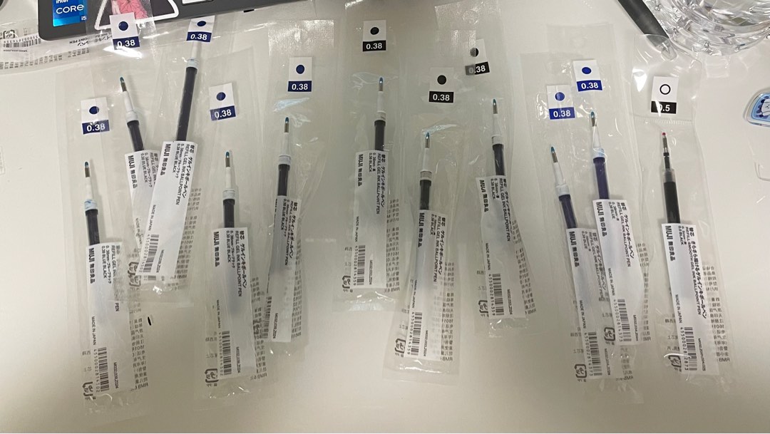 Muji pen refills, Everything Else on Carousell