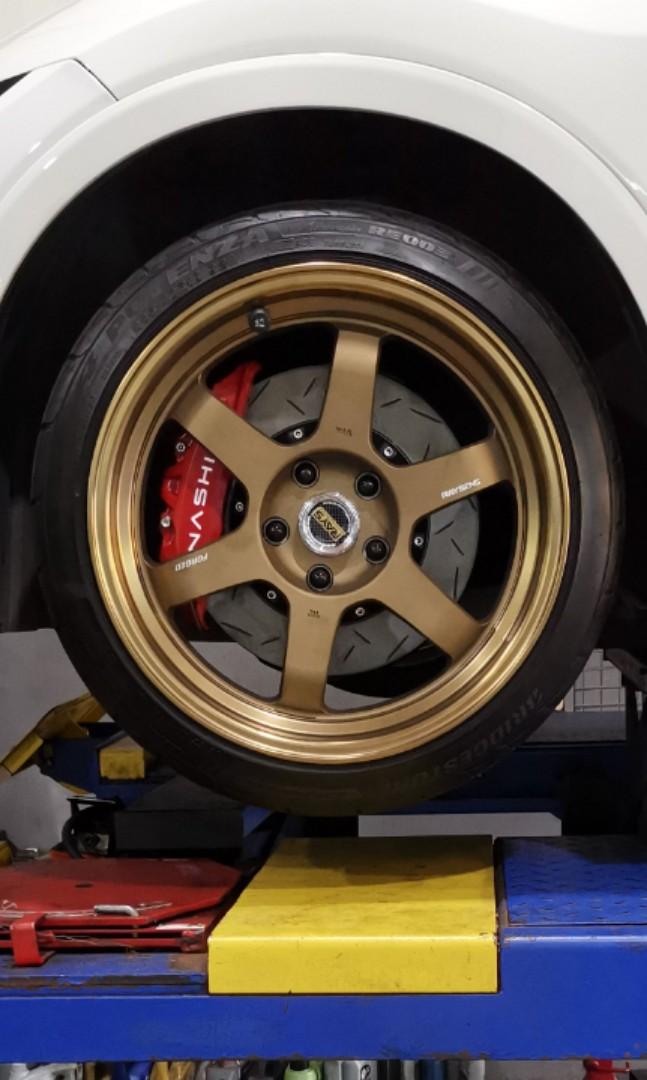 Nashin N3 Big Brake Kit 4 pot, Car Accessories, Accessories on Carousell