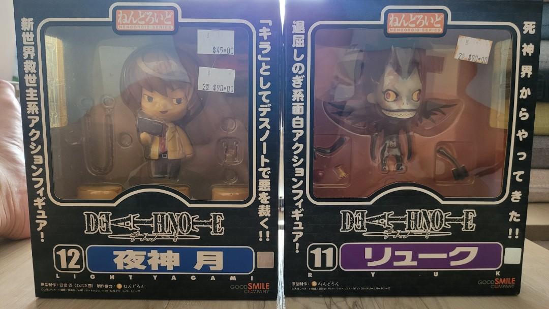 Nendoroid Death Note Light Yagami & Ryuk, Hobbies & Toys, Toys & Games ...