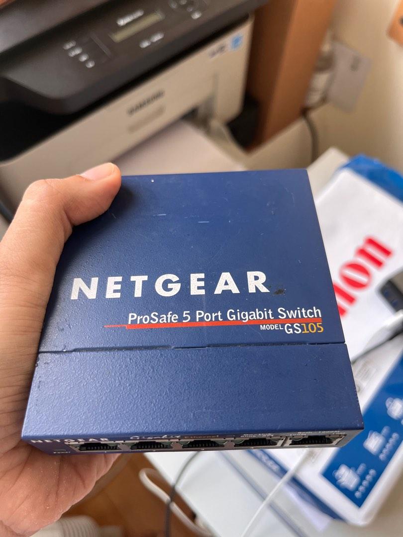 Netgear Port Gigabit Switch GS Computers Tech Parts Accessories Networking On Carousell