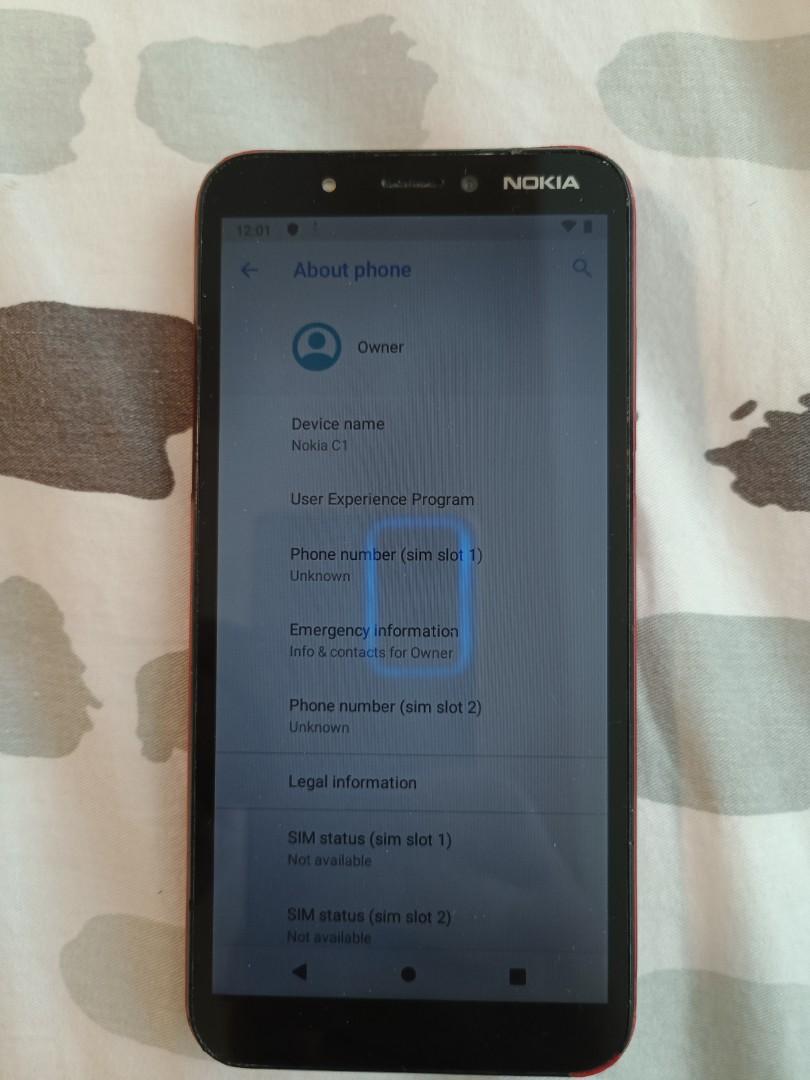 Nokia C1 Touch Screen Phone, Mobile Phones & Gadgets, Mobile Phones ...