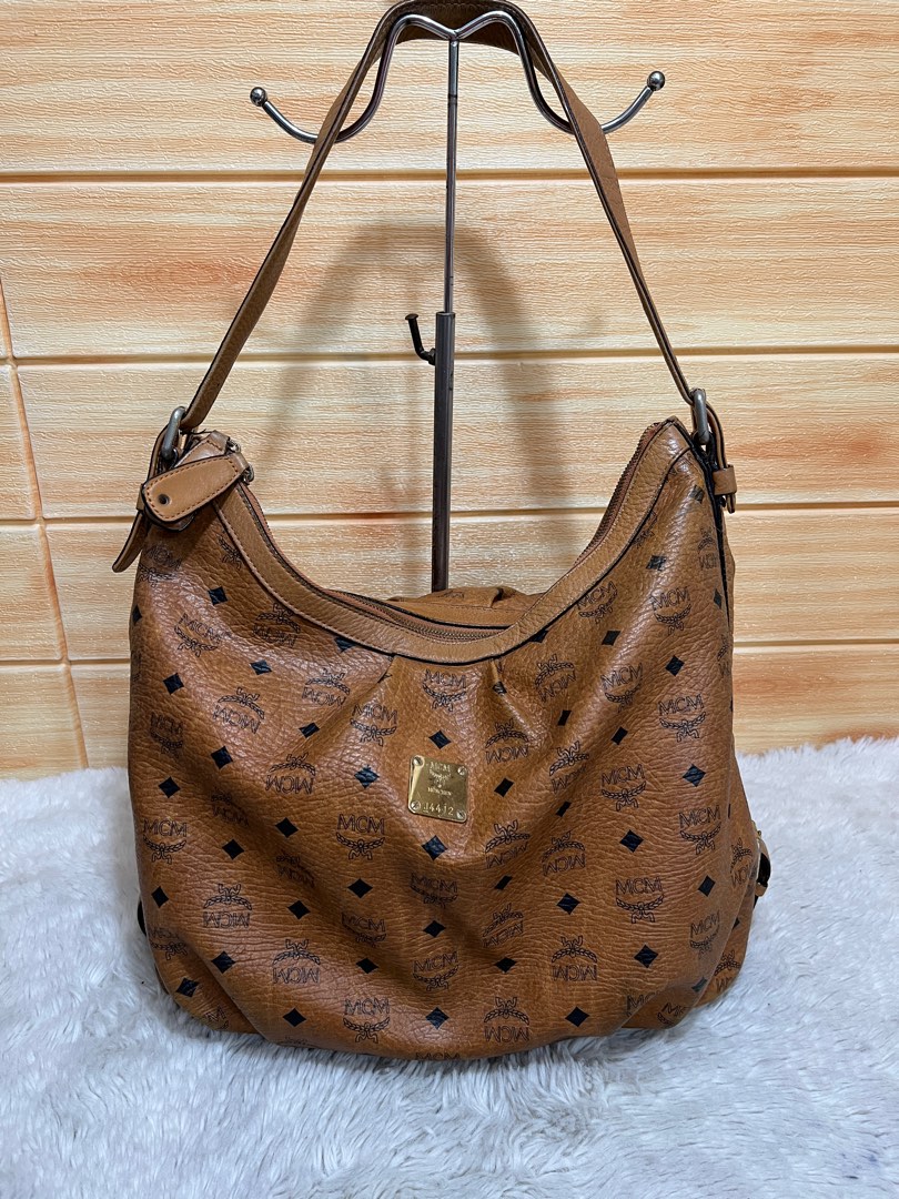 Original MCM Hobo Bag, Women's Fashion, Bags & Wallets, Shoulder Bags ...
