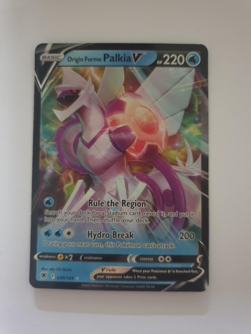 Palkia V, Hobbies & Toys, Toys & Games on Carousell