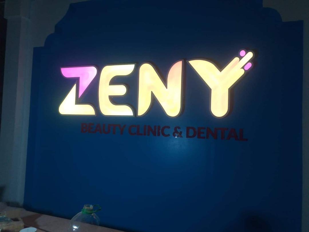 Panaflex / Stainless / Acrylic / G.I build up signage / Booth ...