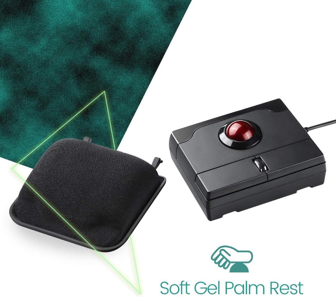 Perixx PERIPRO-506 Wired USB Trackball Mouse, Build-in 0.98 Inch ...