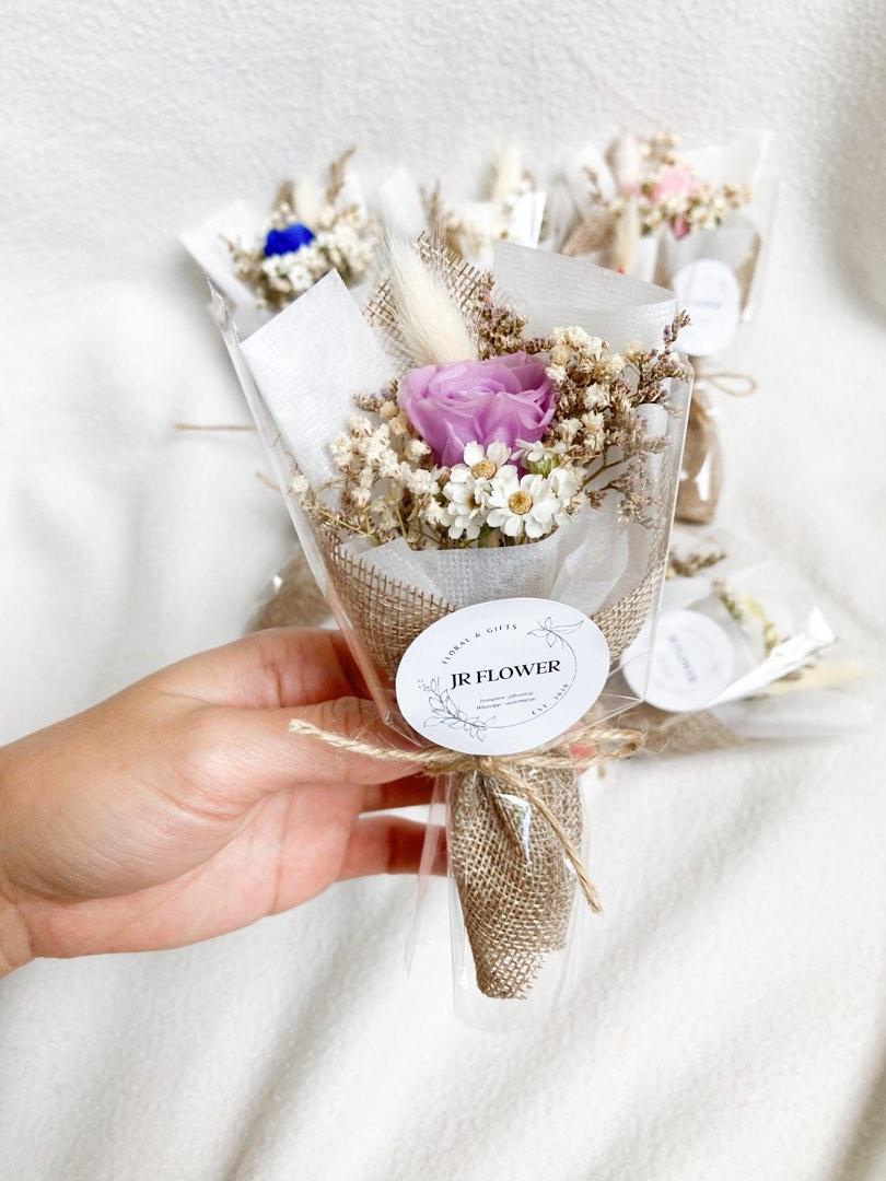 Petite Size Preserved Rose Bouquet, Hobbies & Toys, Stationery & Craft ...
