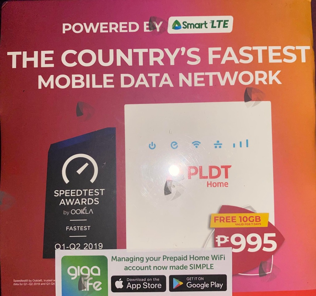 PLDT Prepaid Home Wifi, Mobile Phones & Gadgets, Other Gadgets on Carousell
