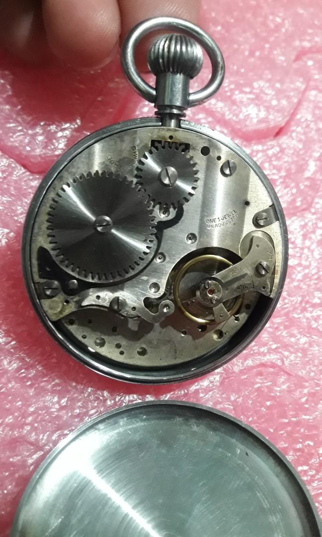 Pocket stop watch, Hobbies & Toys, Memorabilia & Collectibles, Vintage ...