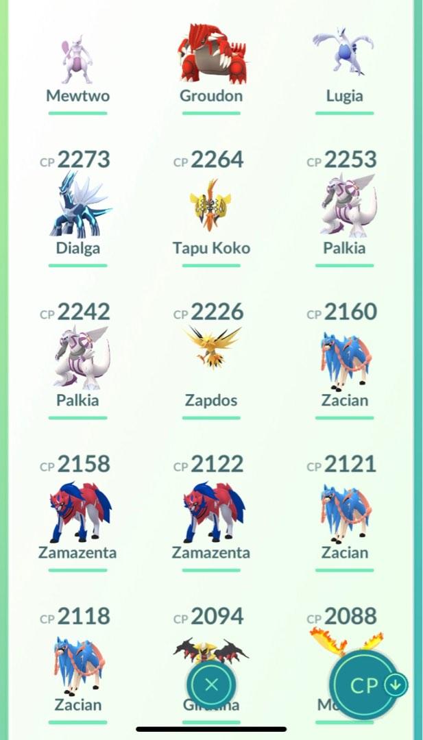 Pokémon Go mythicals and legendaries, Video Gaming, Gaming Accessories ...