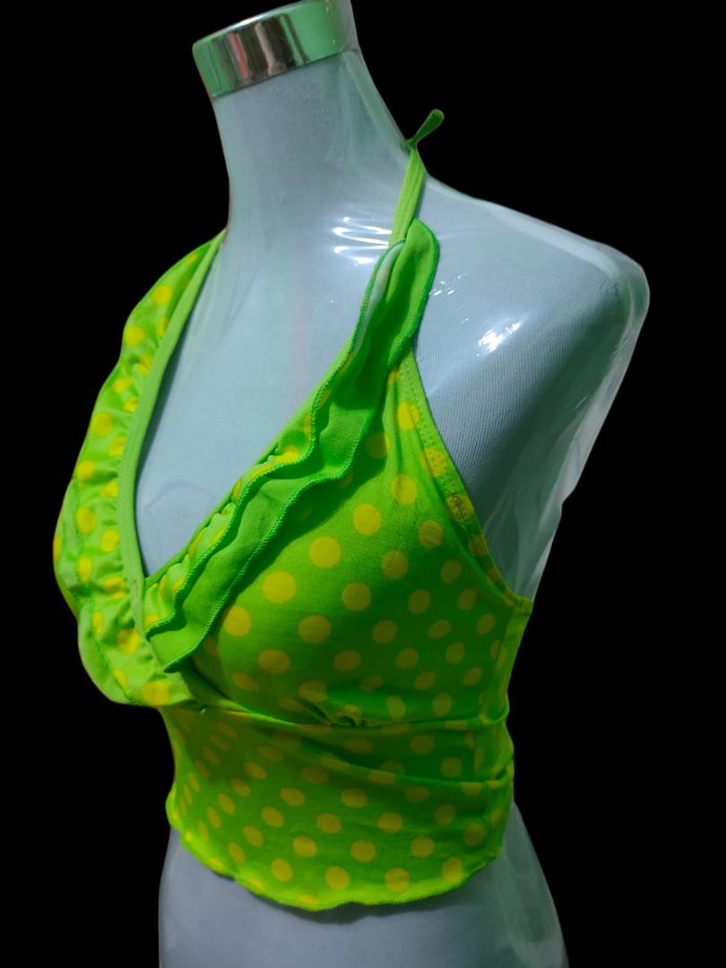 Polka Dot Swimsuit Retro Large Womens Fashion Swimwear Bikinis And Swimsuits On Carousell