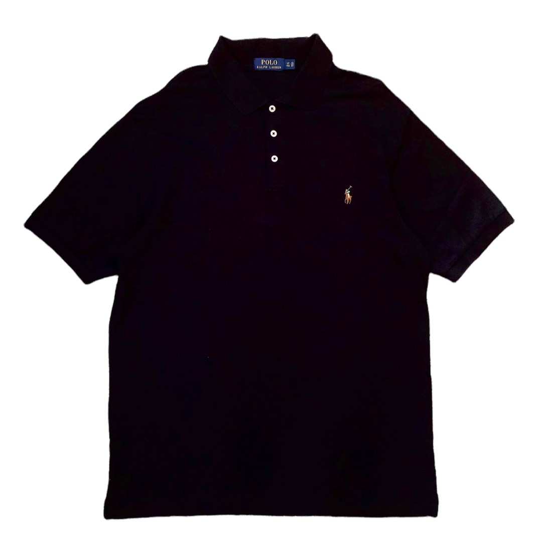 POLO RALPH LAUREN POLO SHIRT BLACK, Men's Fashion, Tops & Sets, Tshirts & Polo Shirts on Carousell