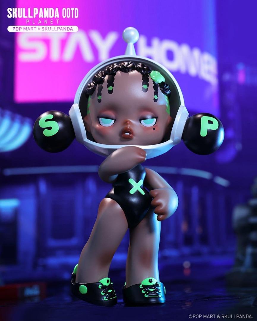 POP MART SKULLPANDA OOTD PLANET BIG FIGURE, Hobbies & Toys, Toys ...