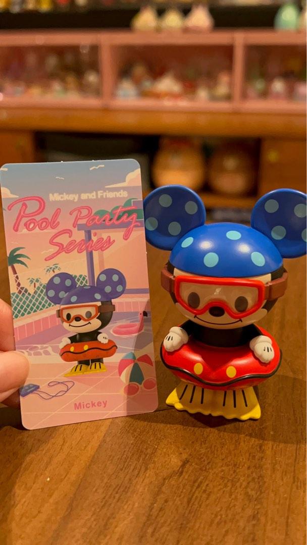 Popmart Mickey and Friends Pool Party Series, Hobbies & Toys, Toys ...