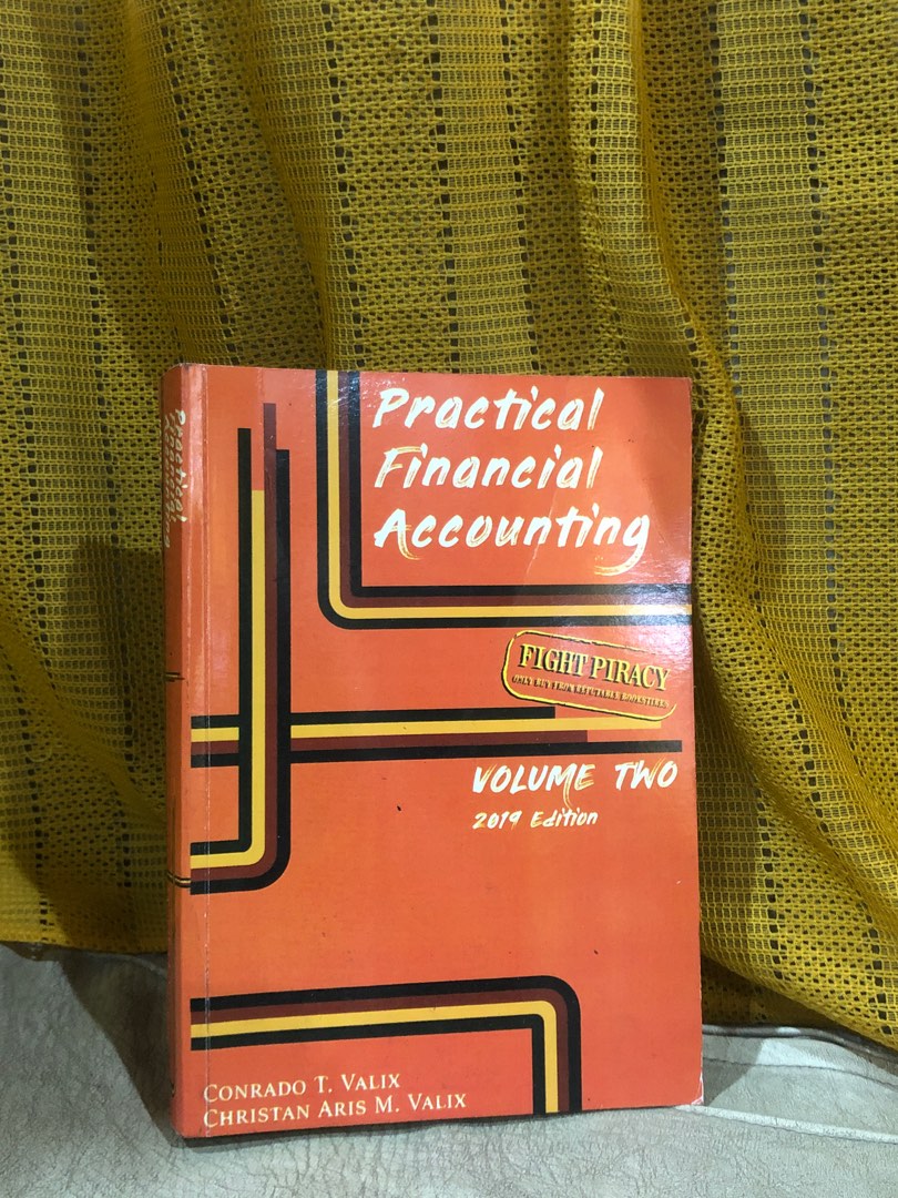 Practical Financial Accounting vol 2 - Valix 2019 ed., Hobbies & Toys, Books & Magazines ...