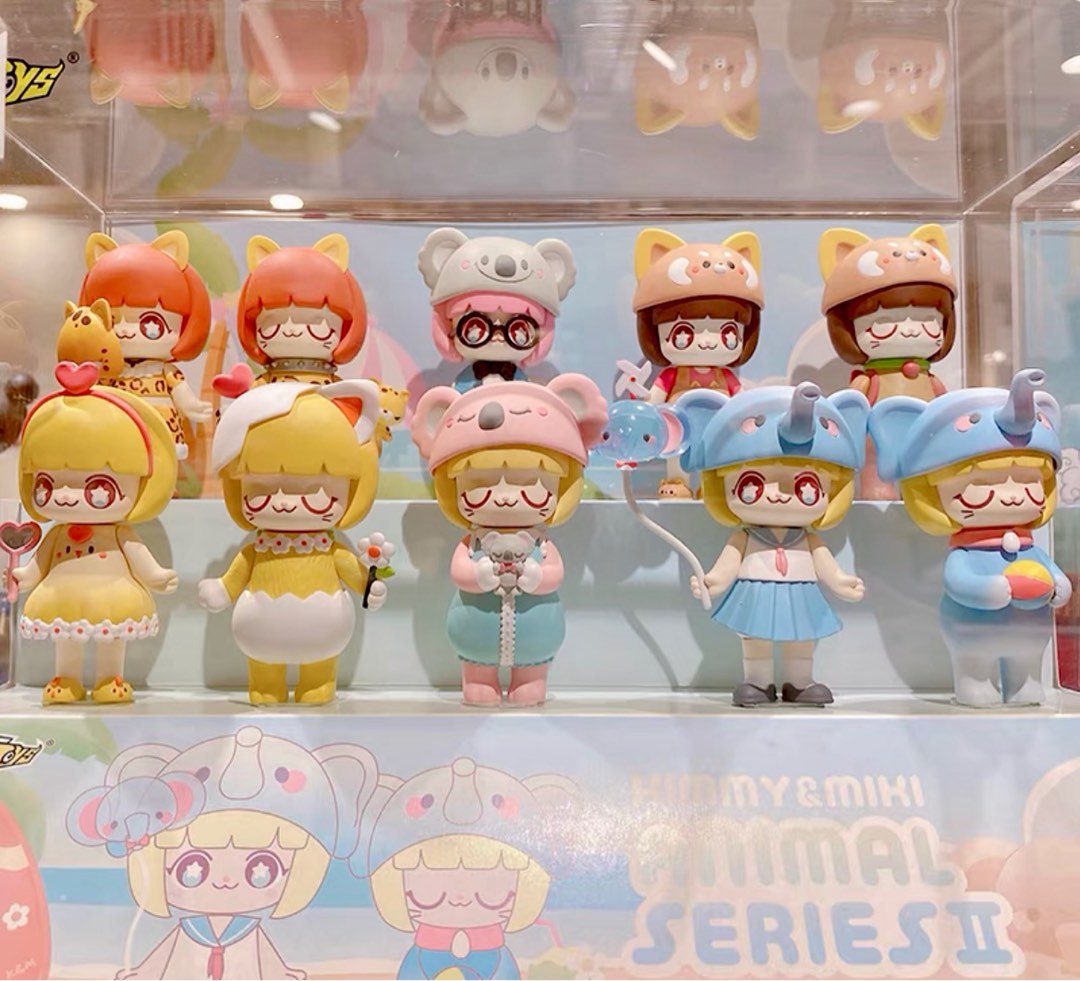 [Preorder]Kimmy & Miki Animal Series Blind Box Set of 10, Hobbies ...