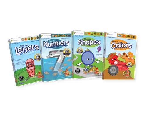 PRESCHOOL PREP SERIES COLLECTION DVD Meet the Letters, Shapes, Numbers ...