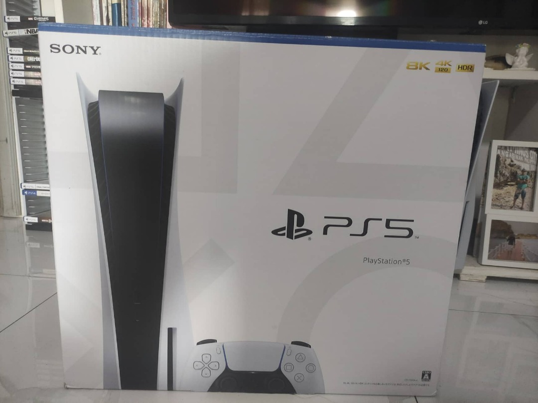 PS5 CONSOLE FULL SET DISC / DIGITAL EDITION PS5, Video Gaming, Video ...