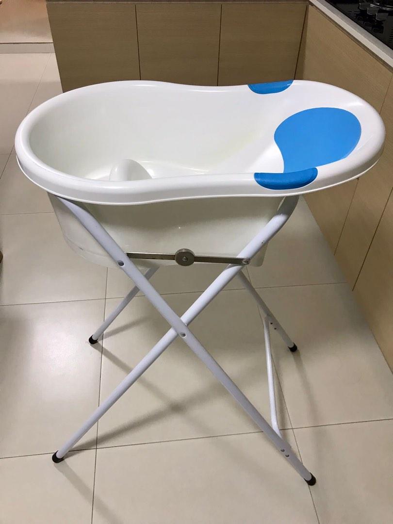 Puku Baby Bath Tub with Stand, Babies & Kids, Bathing & Changing ...